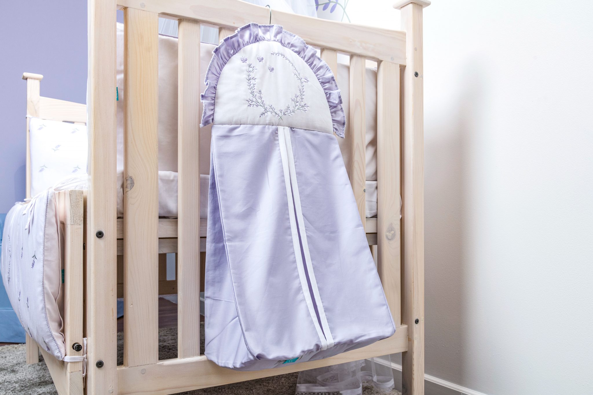 Lavender’s Blue Nappy Stacker - Blooms and Butterflies