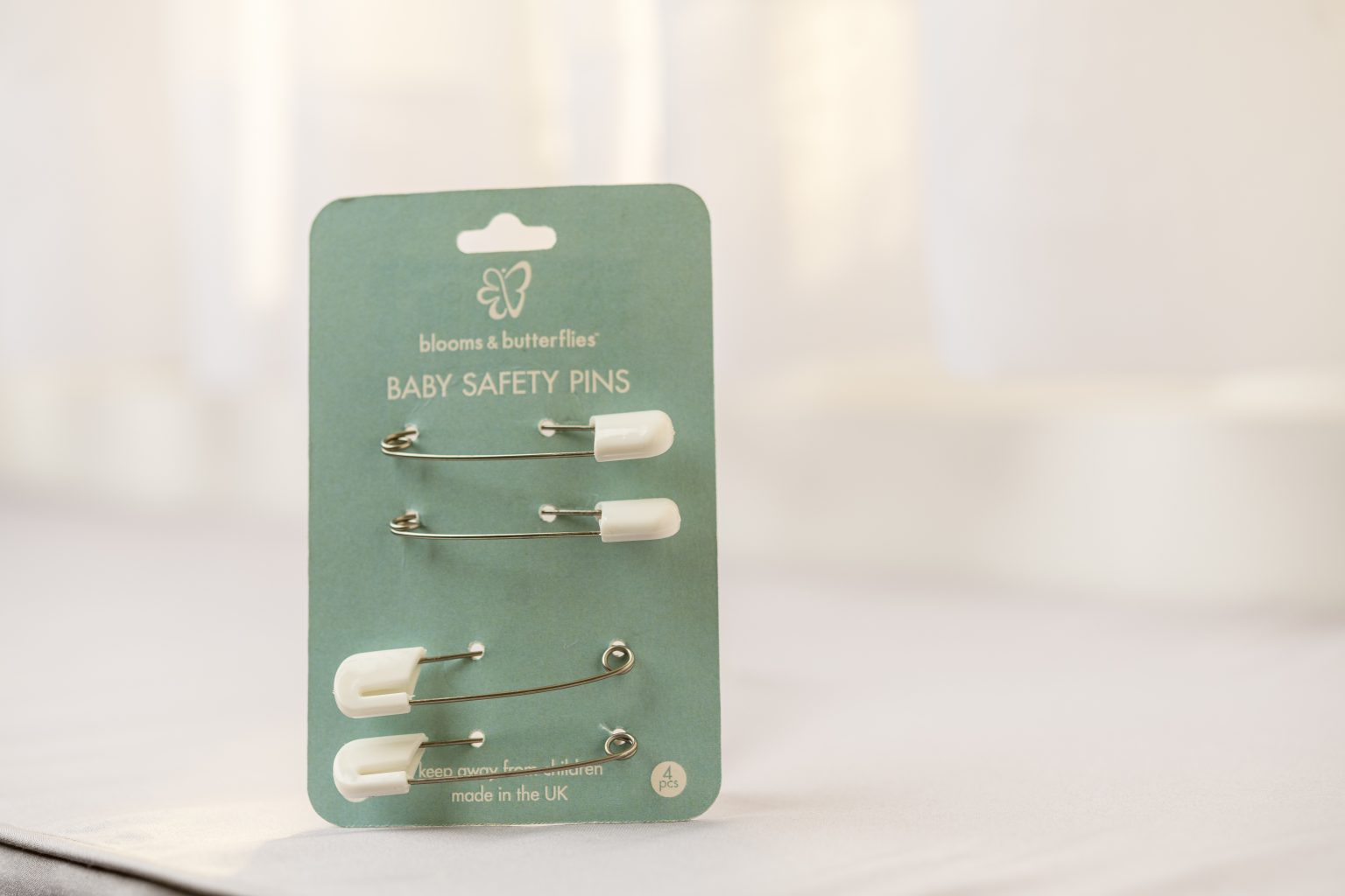 Safety Pins - Blooms and Butterflies