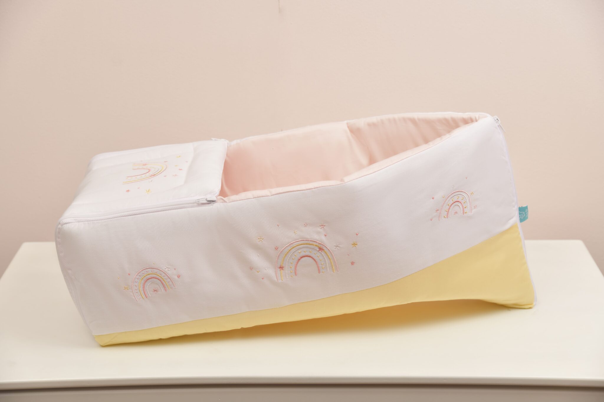 Rainbow Pink Sleeping Bag - Blooms and Butterflies