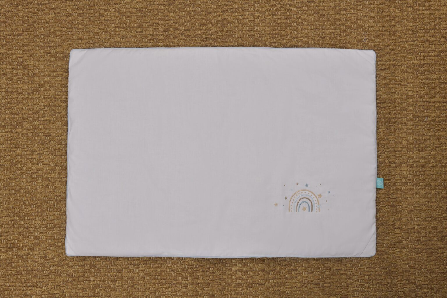 Rainbow Blue Changing Mat - Blooms and Butterflies